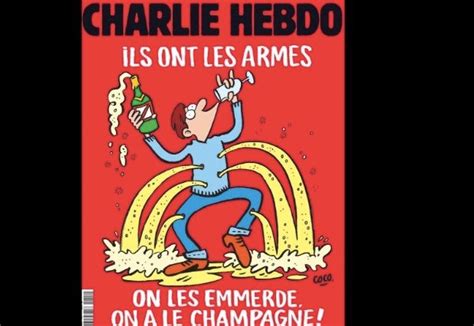 Charlie Hebdo Says Screw Isis They Got The Weapons We Got The Champagne