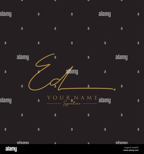 Ed Clean Logo Stock Vector Images Alamy