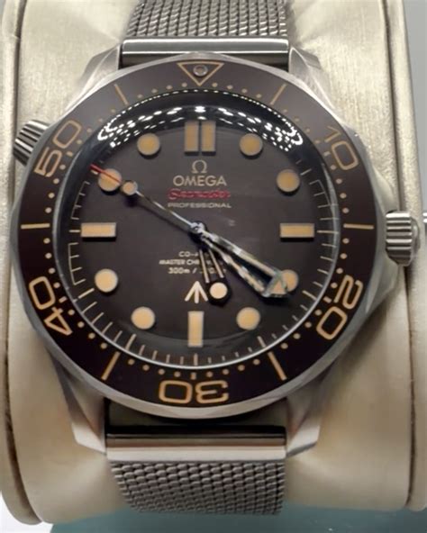 2023 Omega Seamaster Diver 300m 007 James Bond Edition No Time To Die