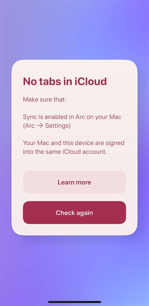 Arc Not Working With Ios And Windows Rarcbrowser