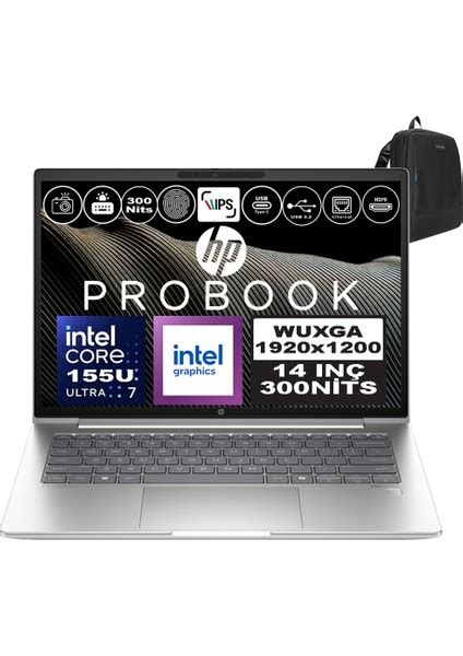 Hp Probook G Intel Core Ultra U Ddr GB GB Fiyatı
