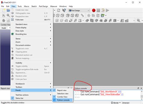 How To Create A Python Script To Display A Form In Freecad Singerlinks