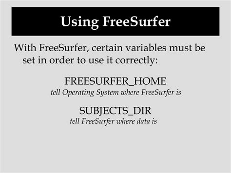 Ppt Unix Tutorial For Freesurfer Users Powerpoint Presentation Free Download Id5744761