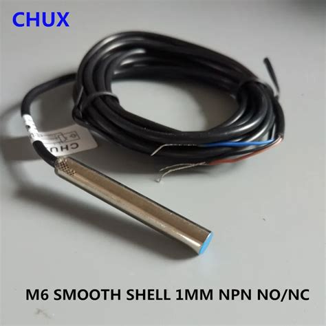 Cylinder Inductive Proximity Sensor NPN M6 Flush Type NO NC LJ6 IM6 1 DNA NB 1mm Detect