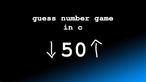 C Programing｜exercise 11 Guess Number Game Application Lower Or
