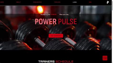 dharshan k on linkedin reactjs webdevelopment fitnesswebsite powerpulse firstproject…