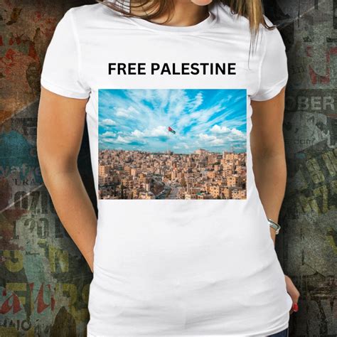Free Palestine T Shirt Palestine Flag Palestinian T Shirt Etsy