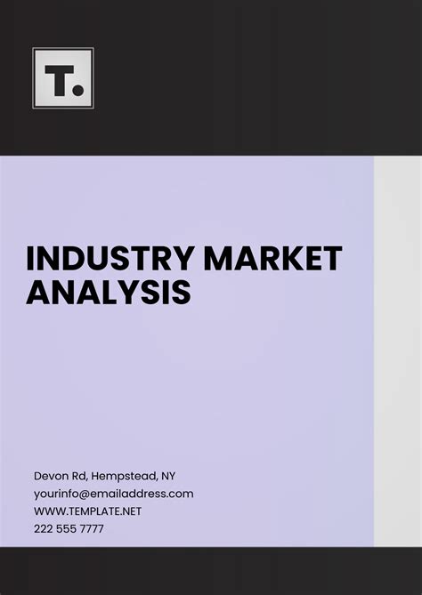 Free Market Analysis Template To Edit Online