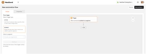 How To Create Automation Flow In NestSend NestSend Help Center