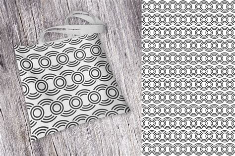 Seamless Vector Overlapping Circles Patterns By AVK Studio TheHungryJPEG