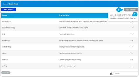 pcl lms learning how to add a course to all branches or groups at once