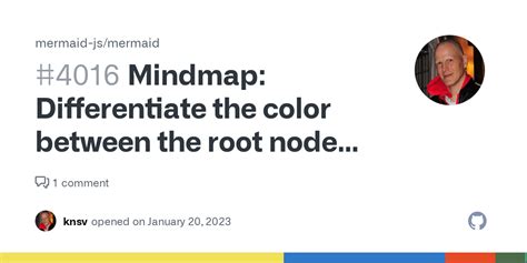 Mindmap Differentiate The Color Between The Root Node And The Level 1