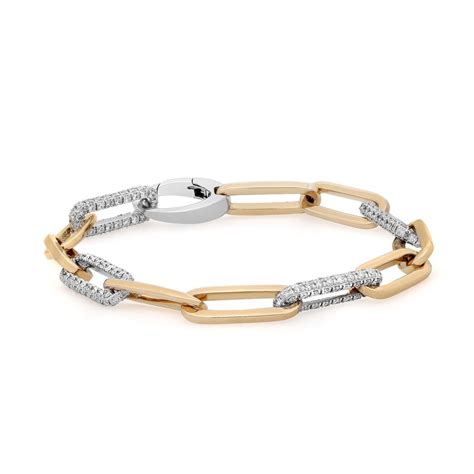 Vintage 204 Carat Diamonds Miami Cuban Id Link Bracelet 14k Gold For