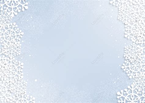 크리스마스 흰색 품질 눈송이 테두리 빛 그라데이션 배경 푸른 배경 눈 배경 육각형 배경 이미지 Hd 푸른 눈 육각형 배경 사진 무료 다운로드 Lovepik