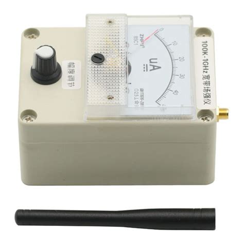 Getuscart 100khz 1000mhz Broadband Passive Field Strength Meter Field Rf Signal Level Meter For
