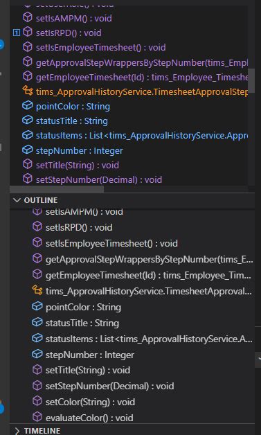Add Please Colors To The Outline Panel Issue Microsoft Vscode GitHub