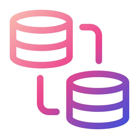 Data Migration Generic Gradient Outline Icon