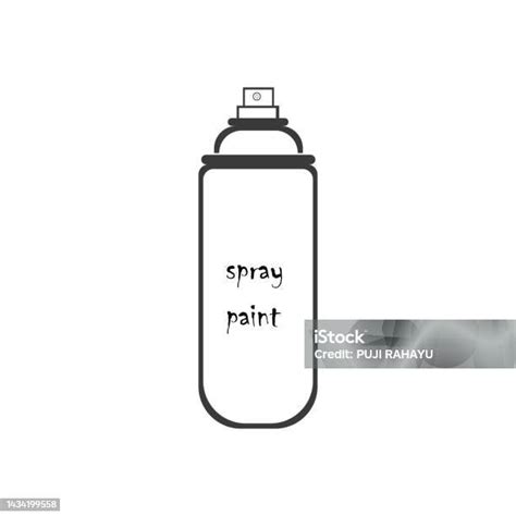 스프레이 페인트 벡터 일러스트 레이 션 아이콘 로고 템플릿 디자인 개념에 대한 스톡 벡터 아트 및 기타 이미지 개념 개념과