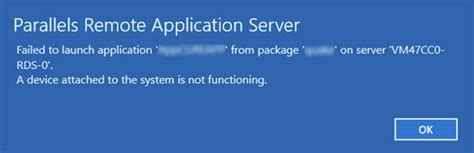Kb Parallels Packaged Application Published From Cim Image Does Not Launch