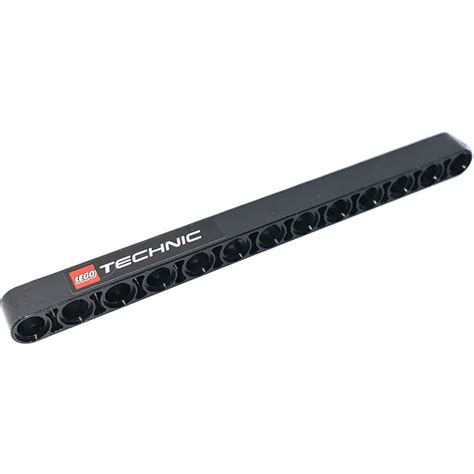 Lego Black Beam 13 With Lego Logo And Technic On The Left Sticker 41239 Brick Owl Lego