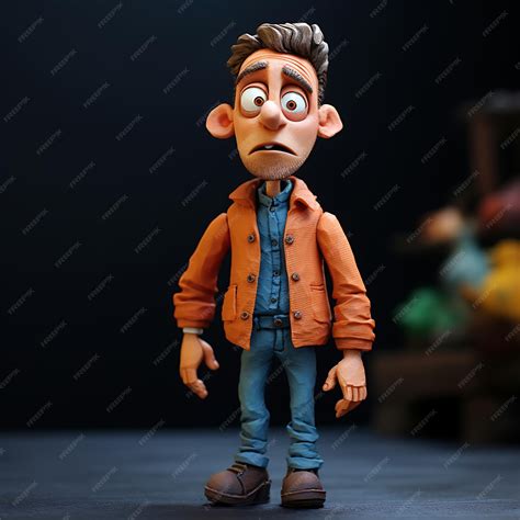 Premium Ai Image Ilustration Art Claymation Style Stop Motion