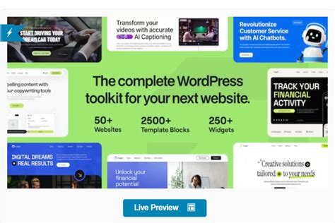 multi purpose elementor wordpress theme grafica di designs by bram