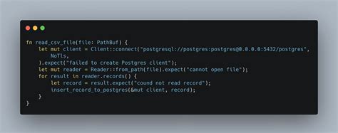 Using Rust To Write A Data Pipeline Thoughts Musings Confessions Of A Data Guy
