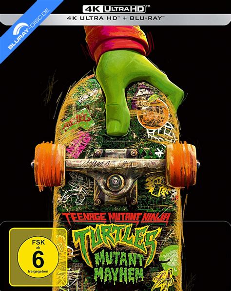Teenage Mutant Ninja Turtles Mutant Mayhem 4k Limited Steelbook