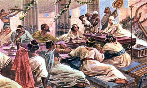 137 The Banqueting Of Joseph And His Brothers In Egypt Genesis 4331