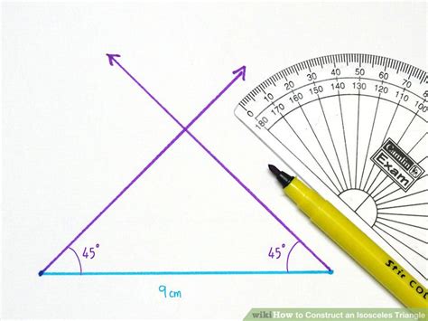 4 Ways To Construct An Isosceles Triangle WikiHow