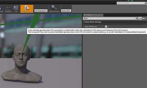 Unreal Engine 4 —— 使用proceduralmeshcomponent实现模型实时切割ue5 实现剖切功能 Csdn博客