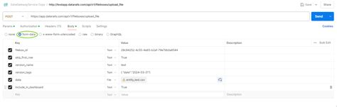 Data Gateway Service Dgs Api Documentation Datarails