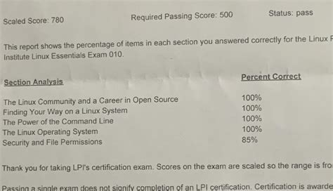 passed d281 linux foundations r wgu