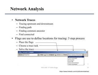 Network Analysis In Gis Part Geometric Network PDF Computer Networking Computing