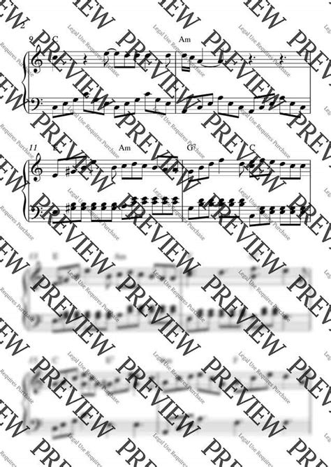 악보 Sia 시아 Snowman 스노우맨 학원용 체르니100 By 라몽