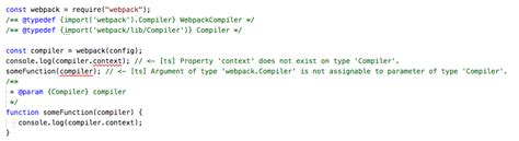 Typings Webpack Compiler Is Not Assignable To Compiler Issue 7643 Webpack Webpack GitHub