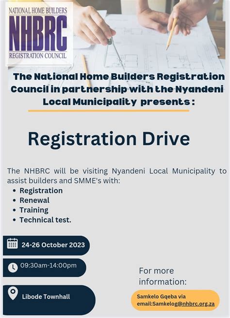 National Home Builders Registration Council On Linkedin Nhbrc