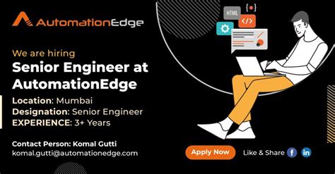 Komal Gutti On Linkedin Senior Engineer Careers