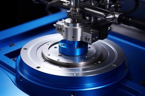 Robots Assembling Precision Measurement Devices Premium Ai Generated Image