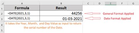 excel date function syntax and use xl in excel