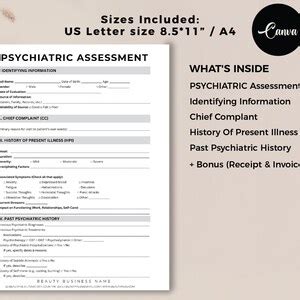 Psychiatry Handp Clinical Template Healthcare Professionals Notes