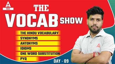NDA 2 2023 English Vocabulary Practice | NDA 2 2023 Preparation | Vocab ...