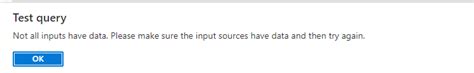 azure stream analytics jobs there is no data from input stack