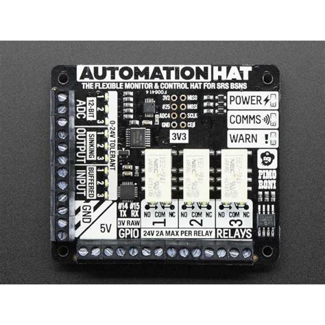 Automation Hat Pour Raspberry Pi Boutique Semageek