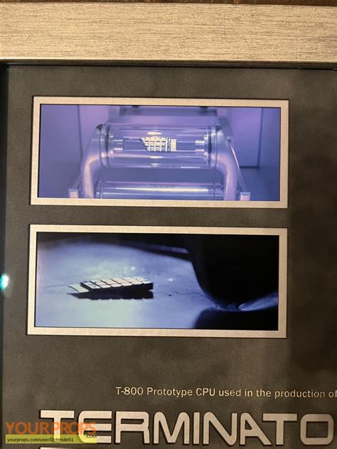 Terminator 2 Judgment Day T 800 Prototype Cpu Original Movie Prop