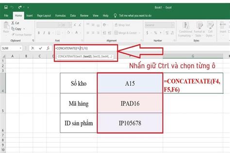 Cách Nối Chuỗi Trong Excel Với Hàm Concatenate
