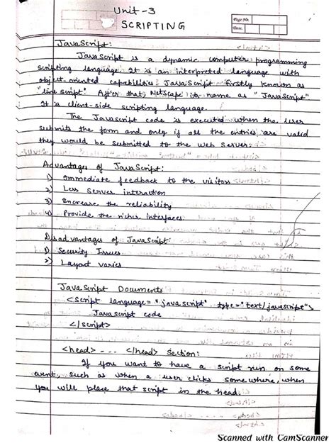 Web Tech Unit 3 Pdf