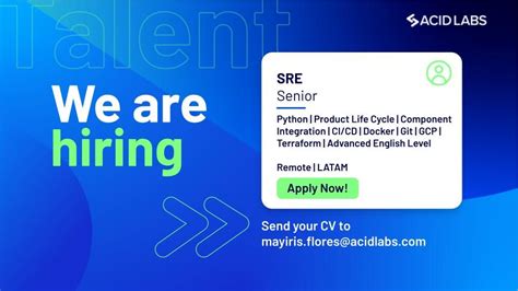 Hive Of Talents 🔥 Hot En Linkedin Remote Usd Sre Python Lifecycle Devops Docker Git