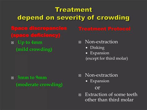 A Differential Diagnostic Decision For Extraction And Non Extraction Ppt