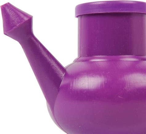 Yoga Mad Genie Neti Pot Purple 240ml With Lid For Jalaneti Dishwasher Safe Buy Now With